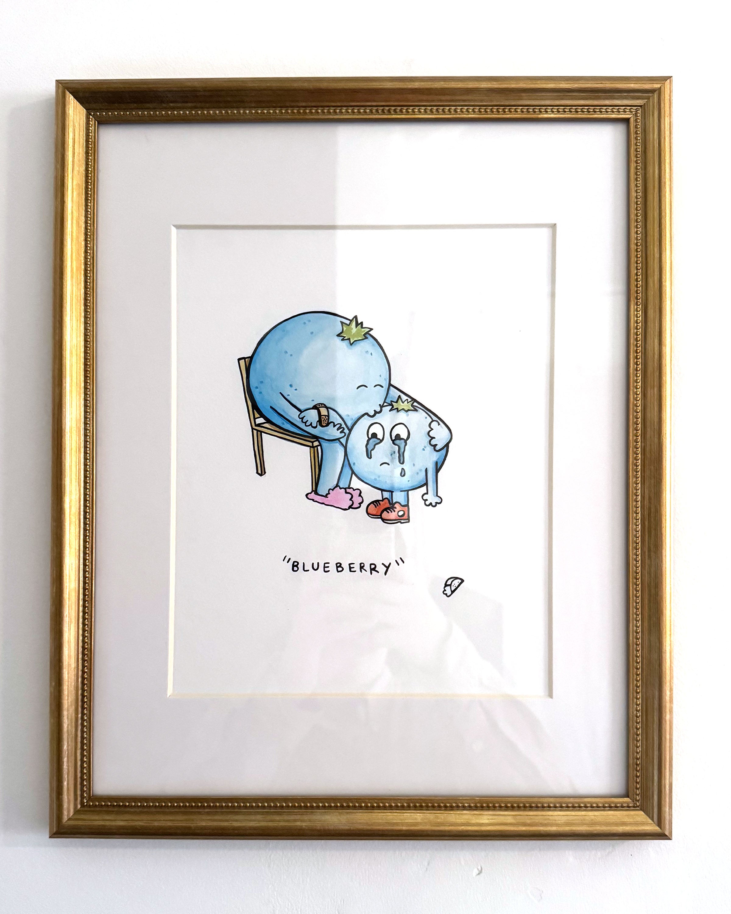 "Blueberry" Original (Copy) – Hannah Amidon Art