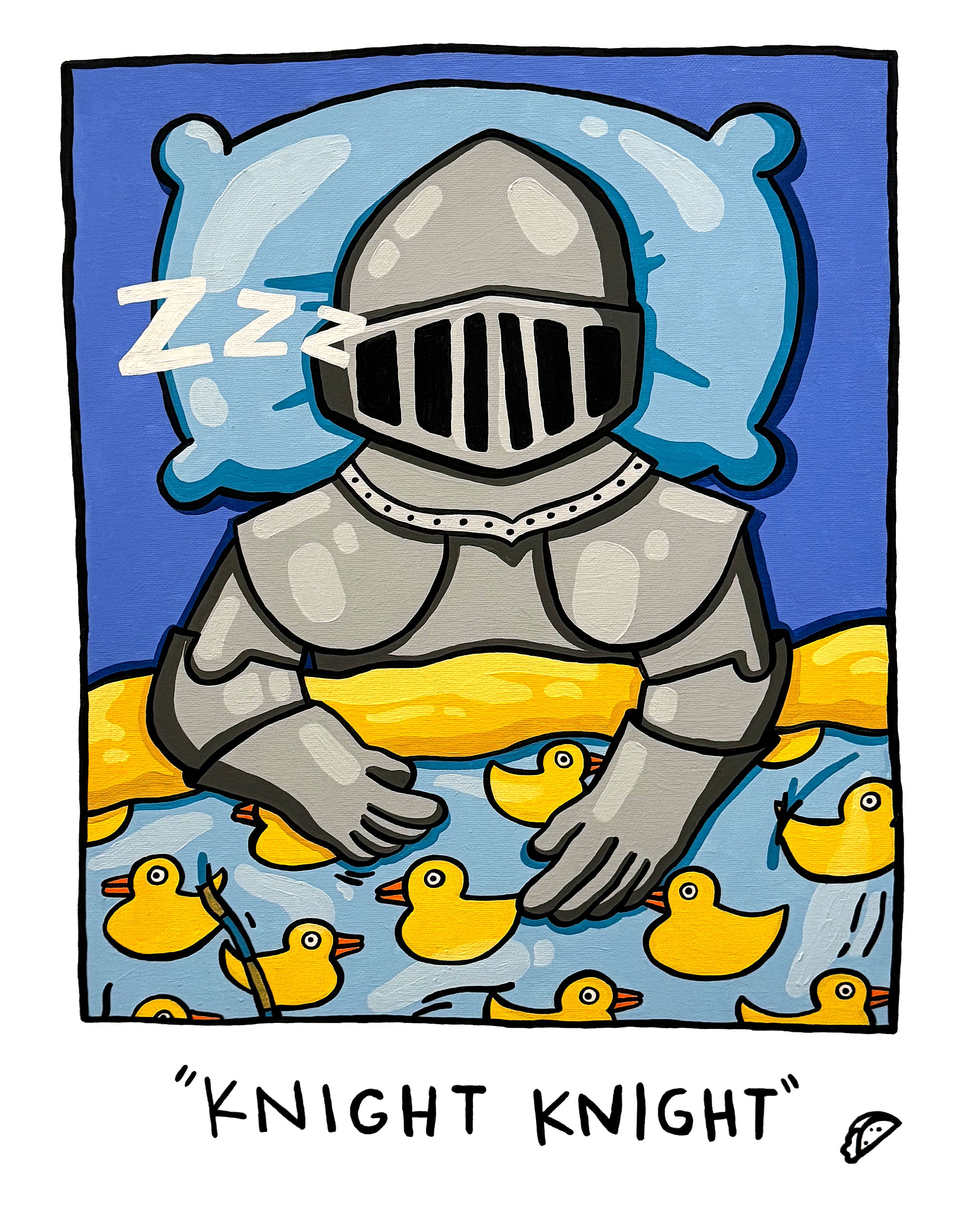 "Knight Knight" – Hannah Amidon Art